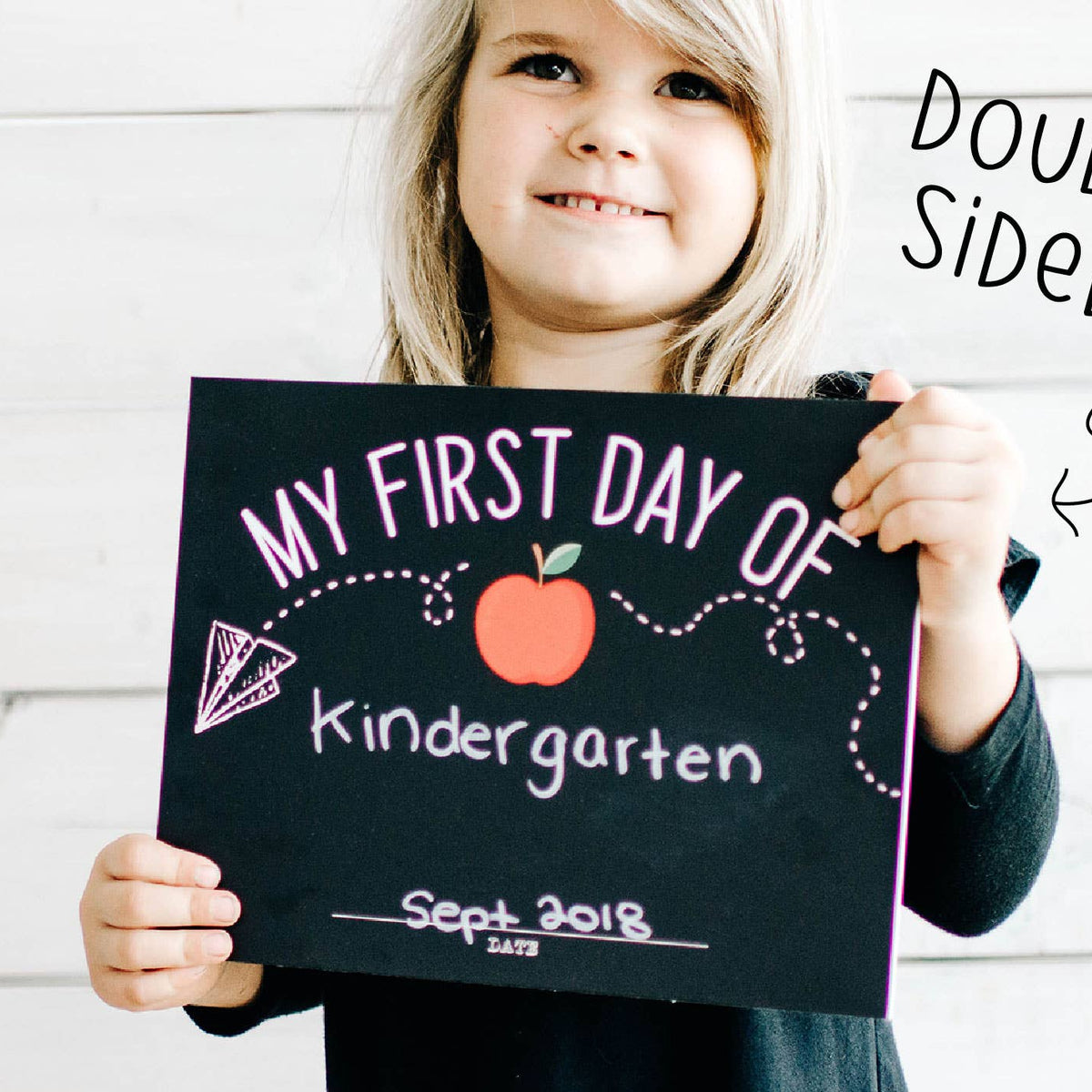 Love Designs Reusable MY First & Last Day Sign – Bumbleboo