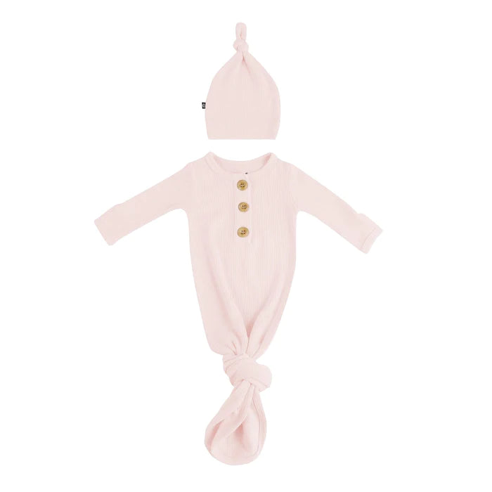 Kyte Knotted Gown with Hat Set – Bumbleboo